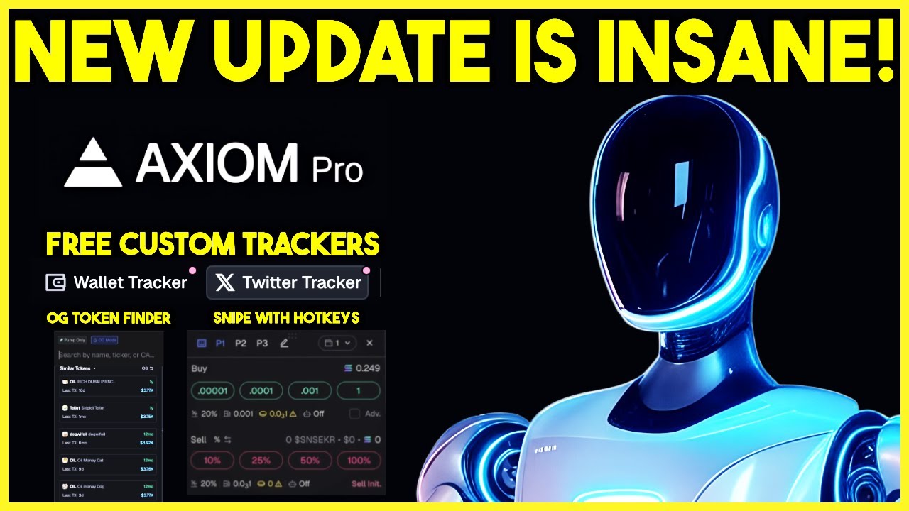The New Axiom Pro Update Is INSANE For Memecoin Trading! - YouTube