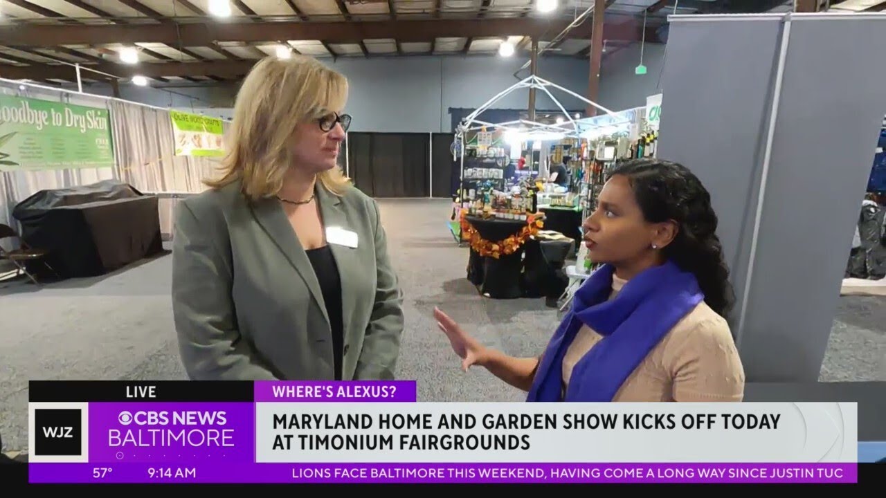 Where's Alexus? Getting ready for the Maryland Home and Garden Show at ...