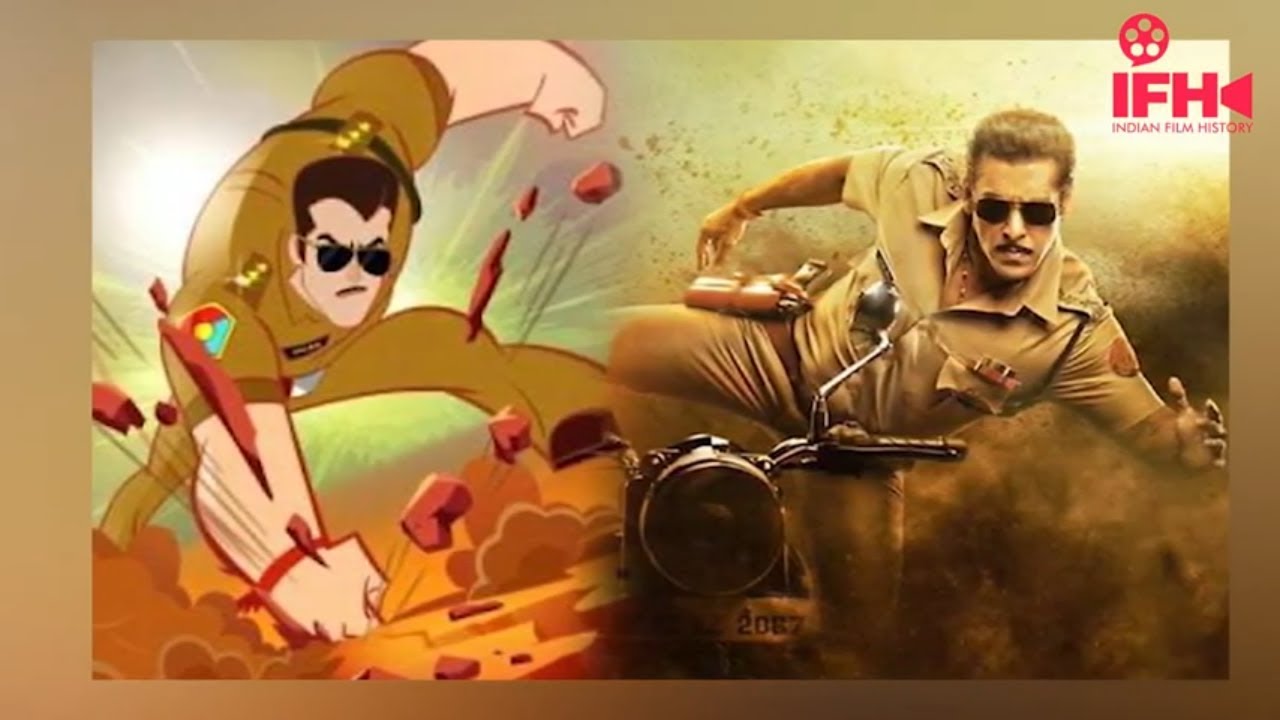 Salman khan's Launch Animation Film | Cartoon Network | Dabang Movie ...
