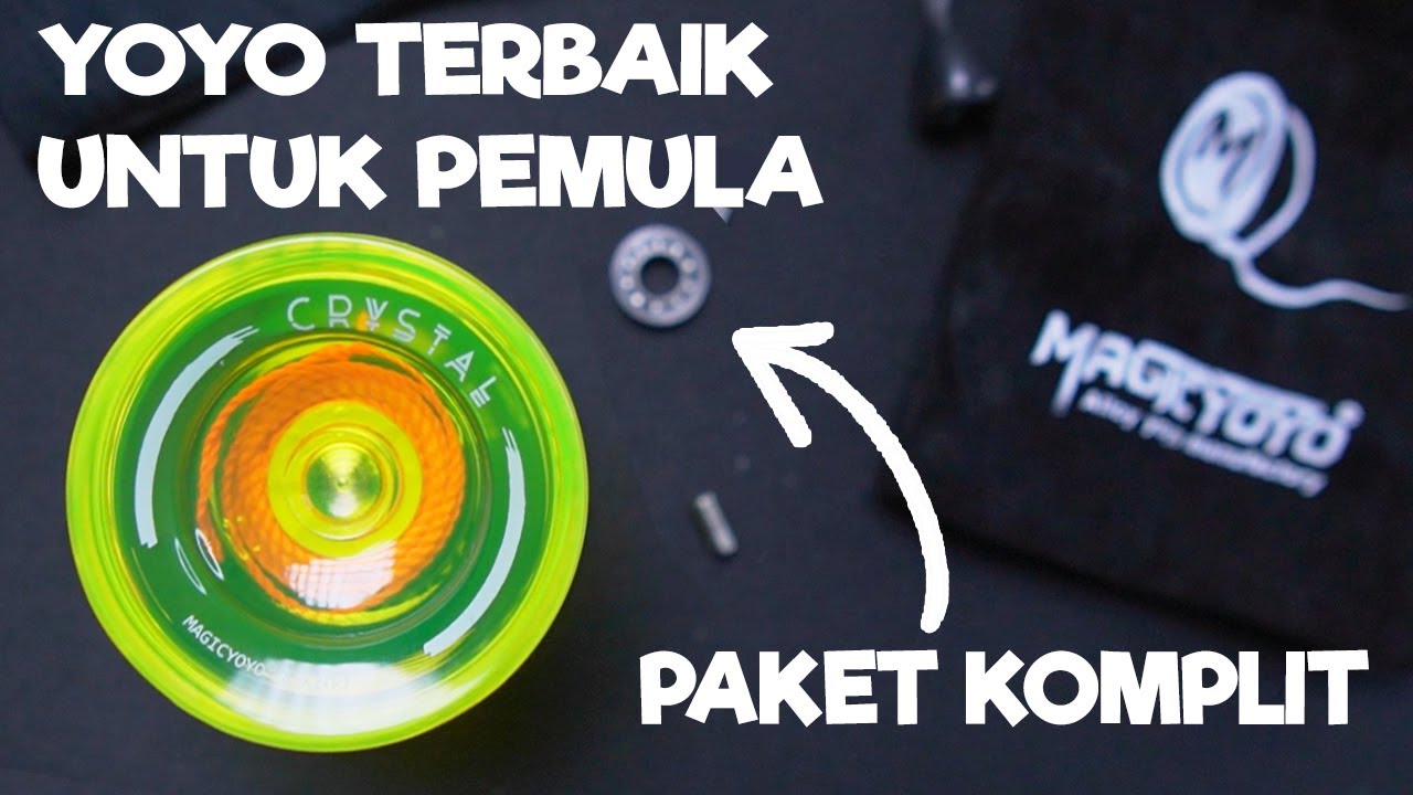 LENGKAP!! INI YOYO TERBAIK UNTUK PEMULA - Unboxing Magic Yoyo Crystal K2 - YouTube