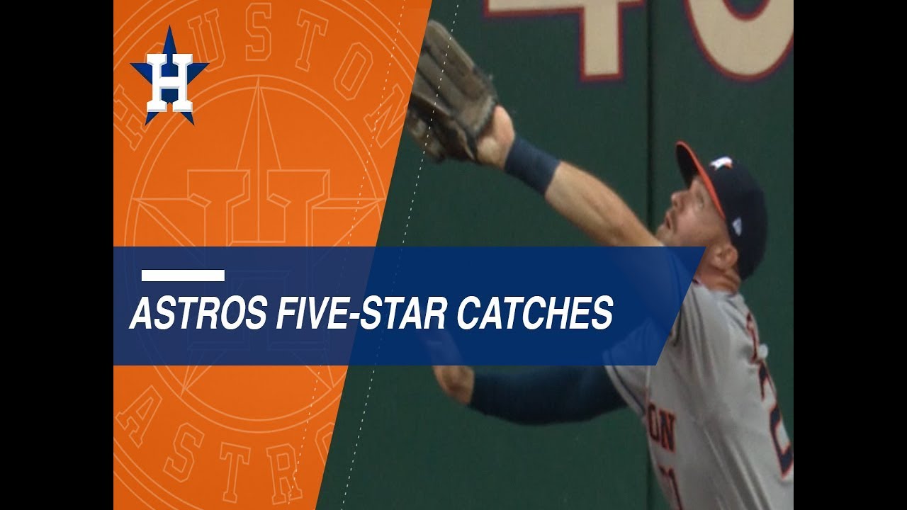 Statcast measures the Astros' five-star catches - YouTube