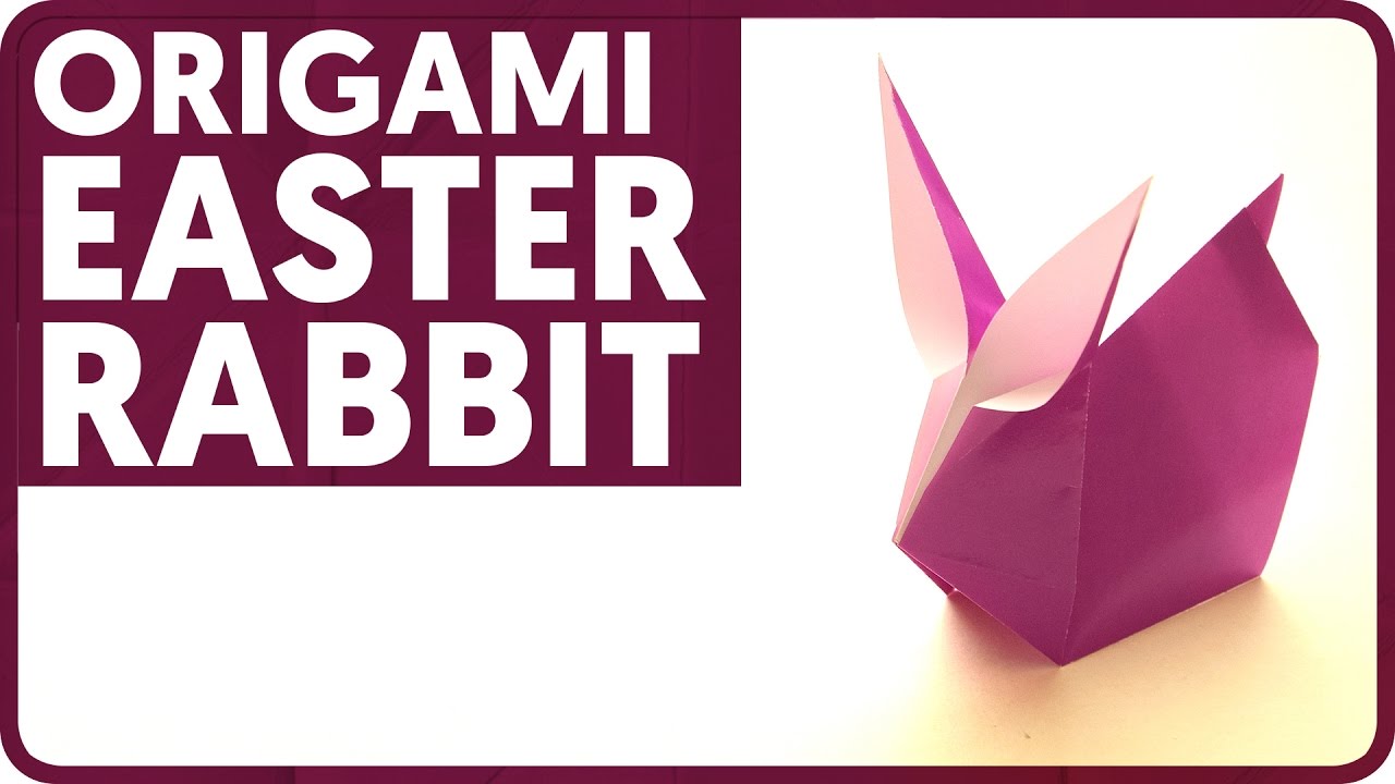 [DIAGRAM] Origami Easter Rabbit - EASY - YouTube