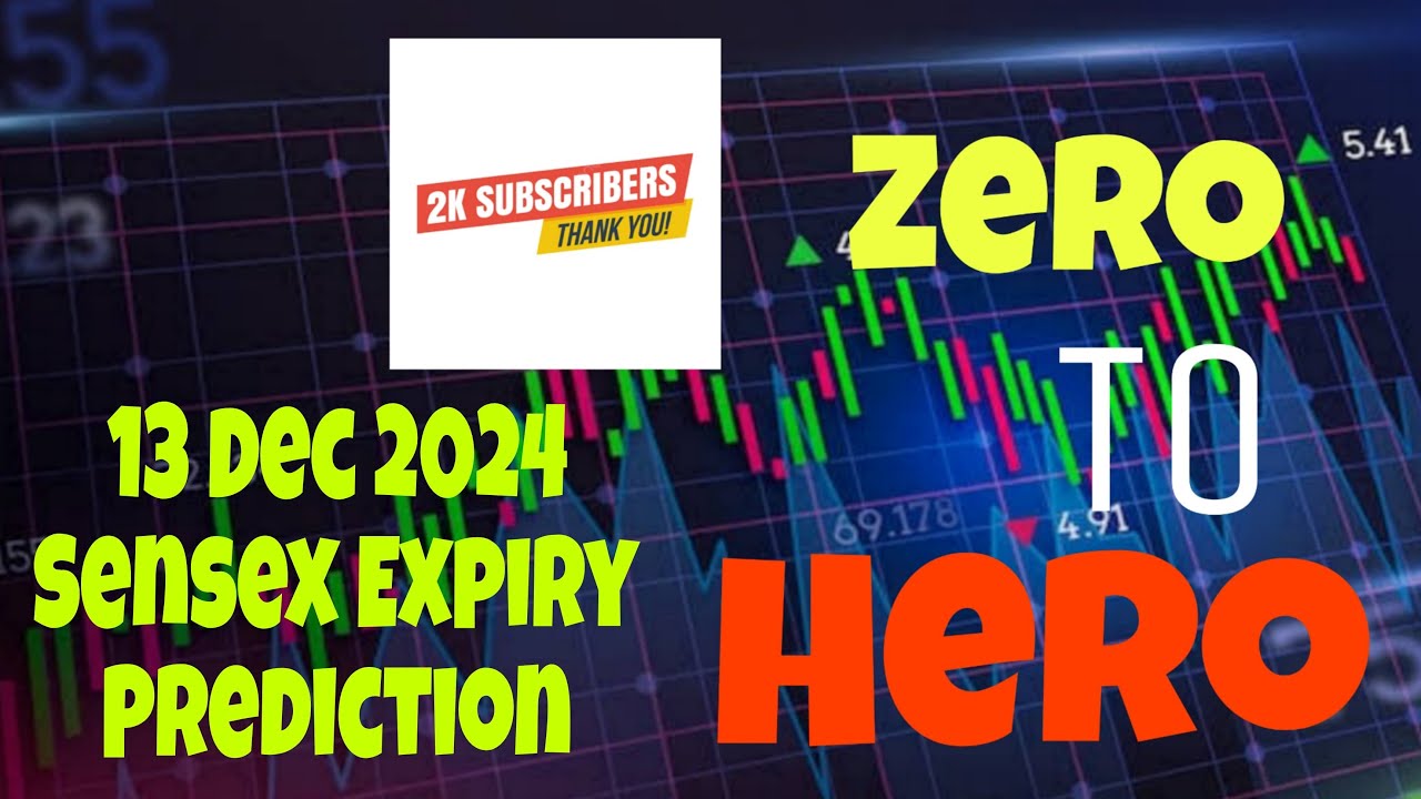 Sensex Expiry 13 Dec 2024 Prediction | Sensex option trading | Hero Zero Option trading - YouTube