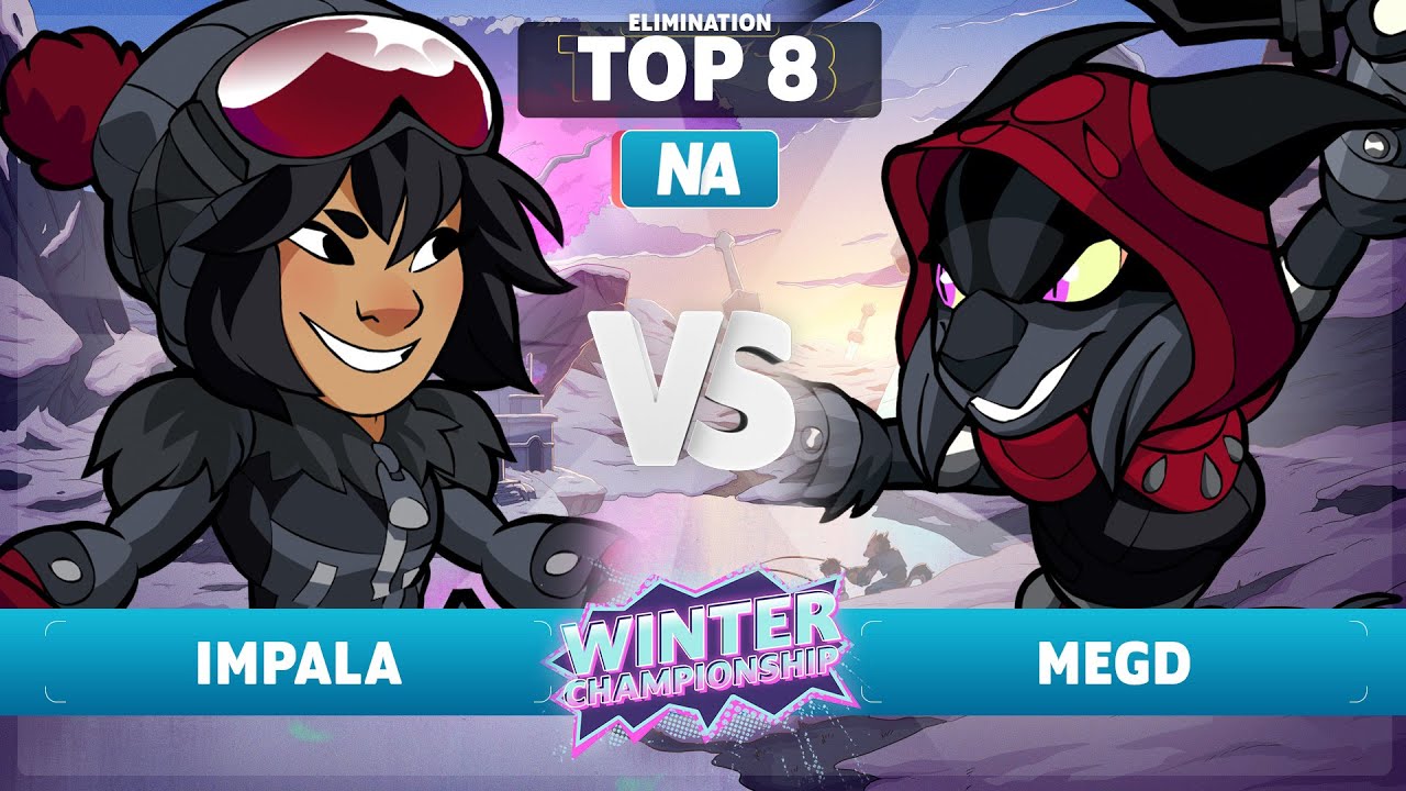 Impala vs. megD - Elimination Top 8 - NA - Brawlhalla Winter ...