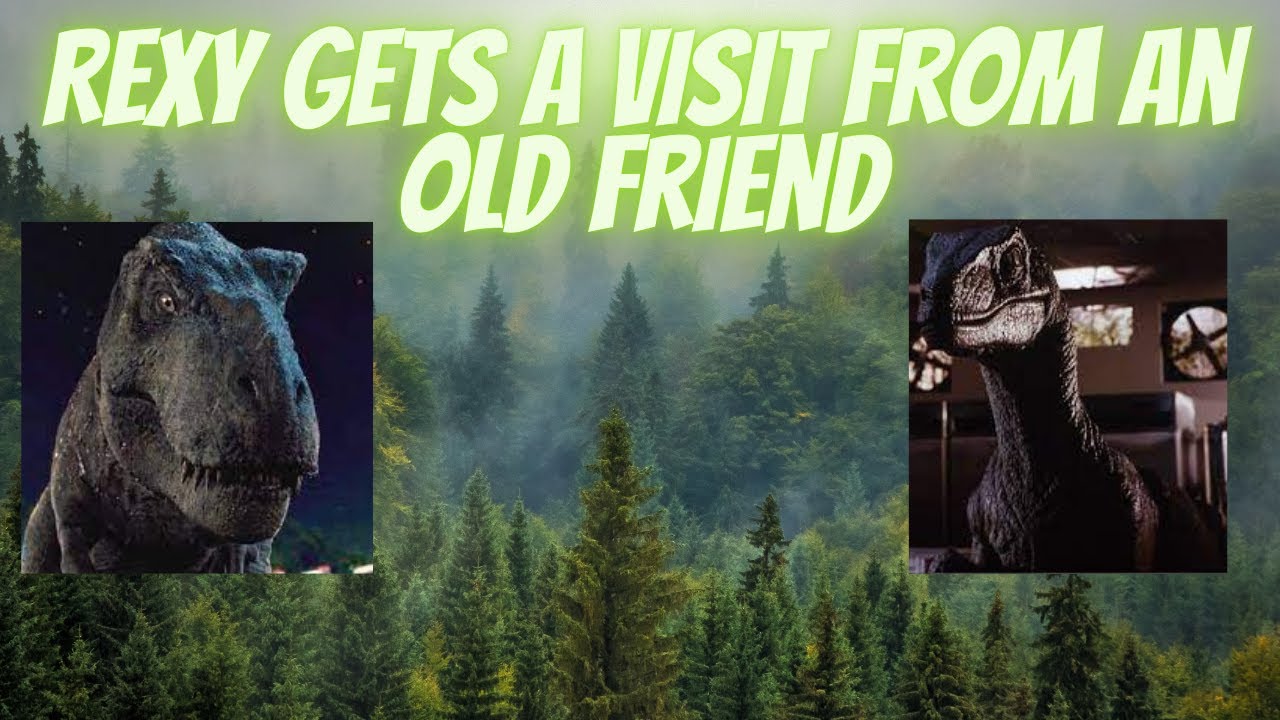 Rexy Gets a Visit From The Big One - YouTube