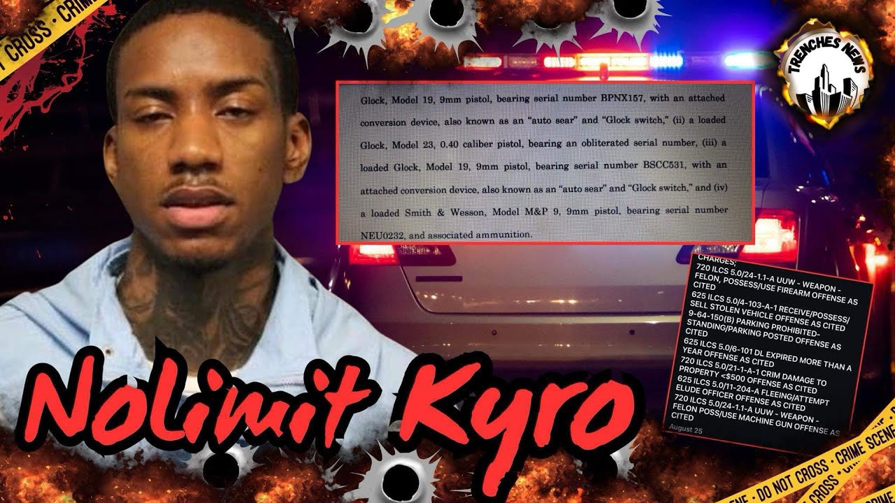 NoLimit Kyro Feds Say 4 Guns Missing & 2nd Suspect Caught 😱 - YouTube