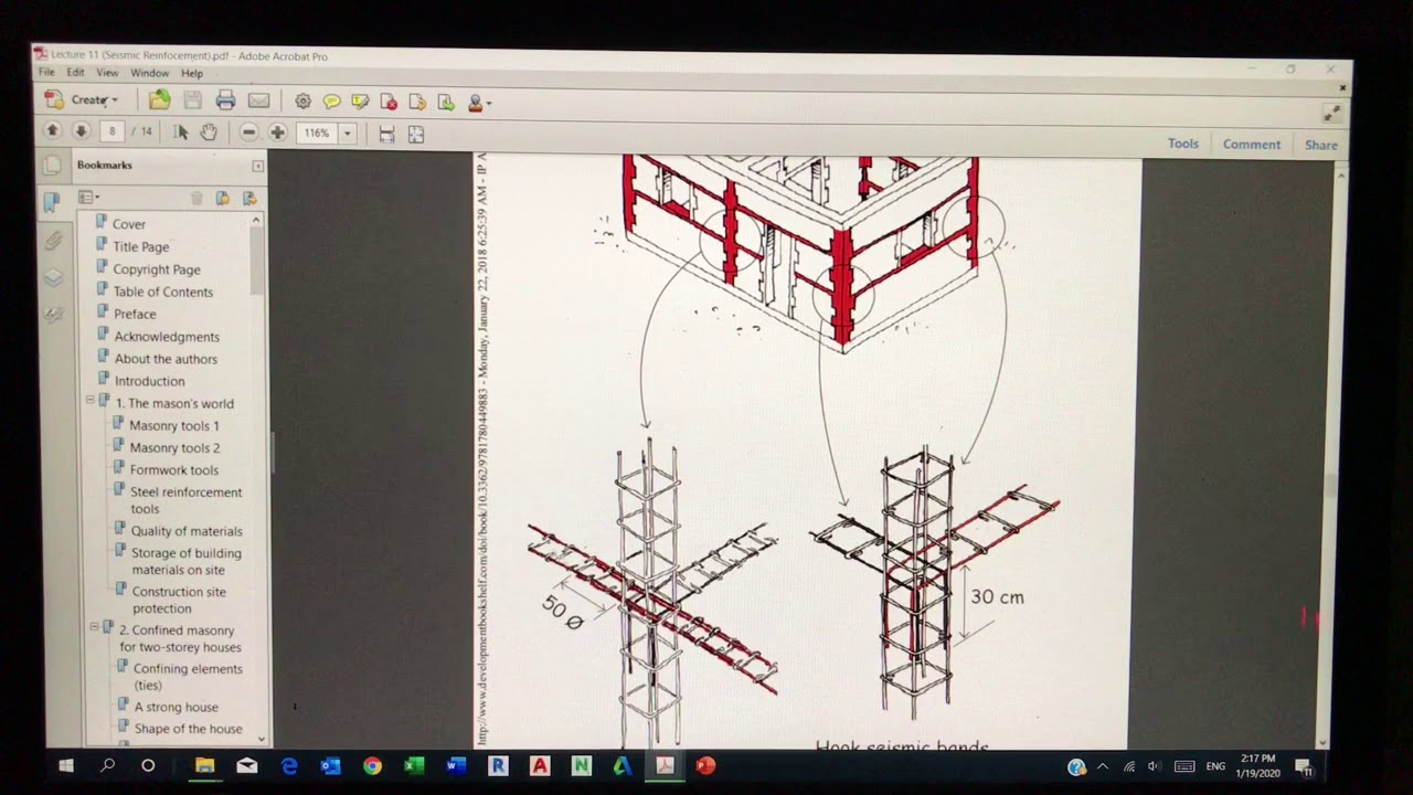 Confined Masonry, Seismic Reinforcement - YouTube
