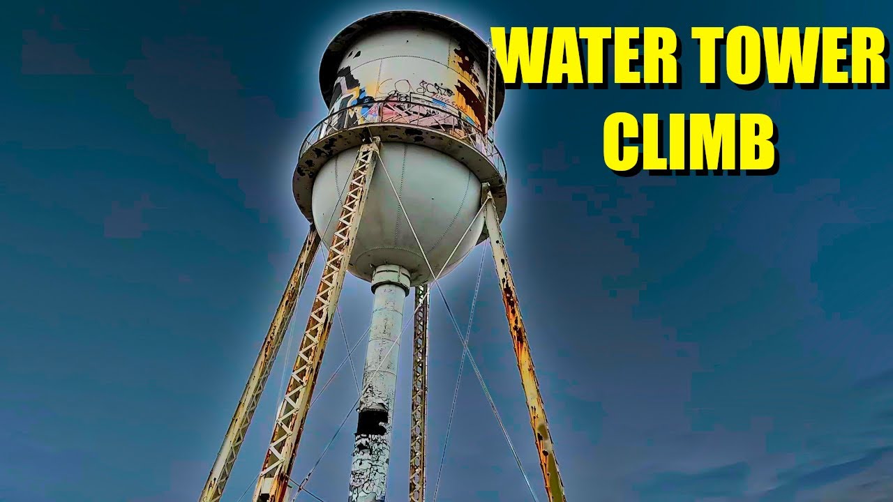 Climbing a Rooftop Water Tower in Chicago, IL (Raw Footage) - YouTube