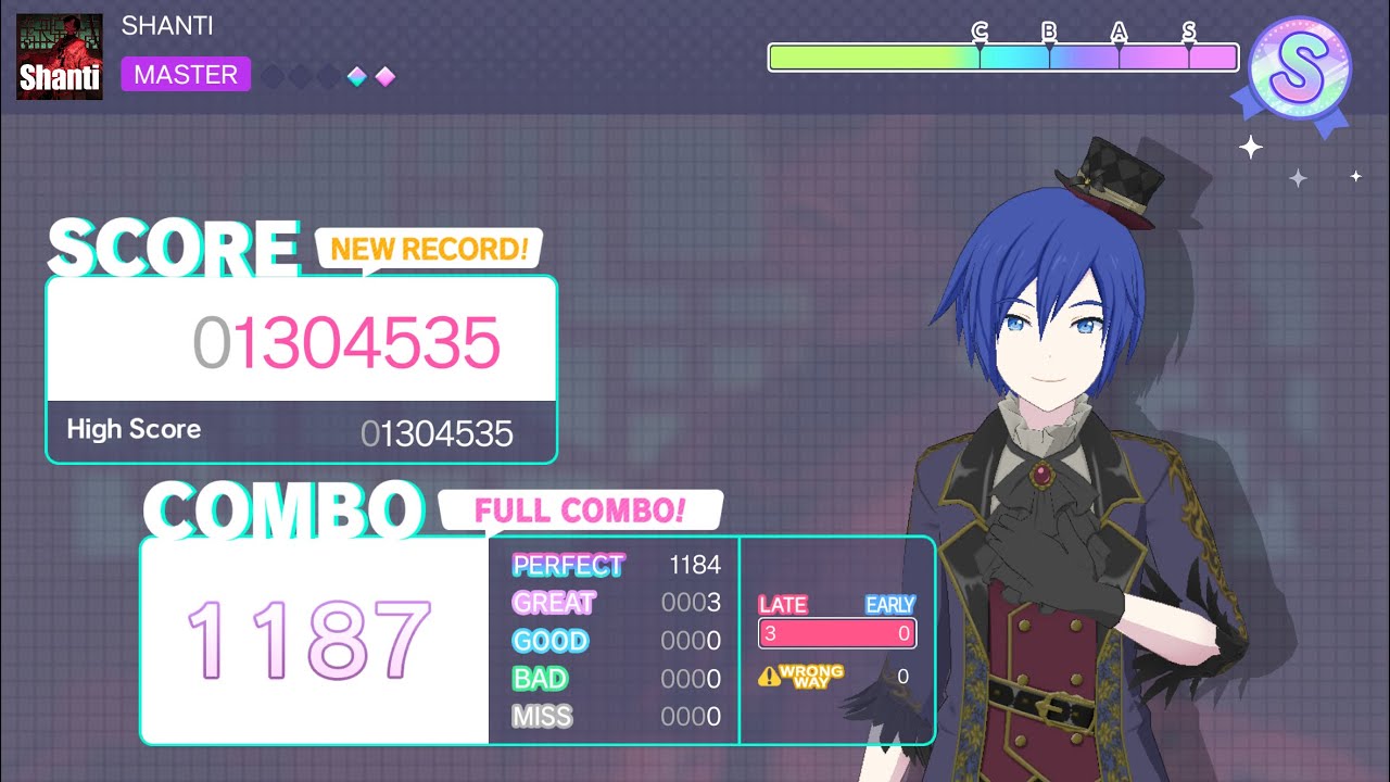 【Project Sekai】 シャンティ (Shanti) [MASTER Lv.30] Full Combo - YouTube