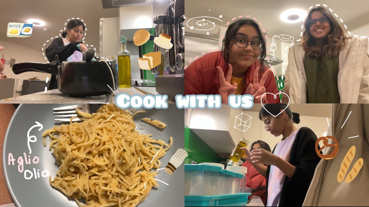 Uni Vlog 12 : Just 10 Minutes Of Us Trying To Cook! - YouTube