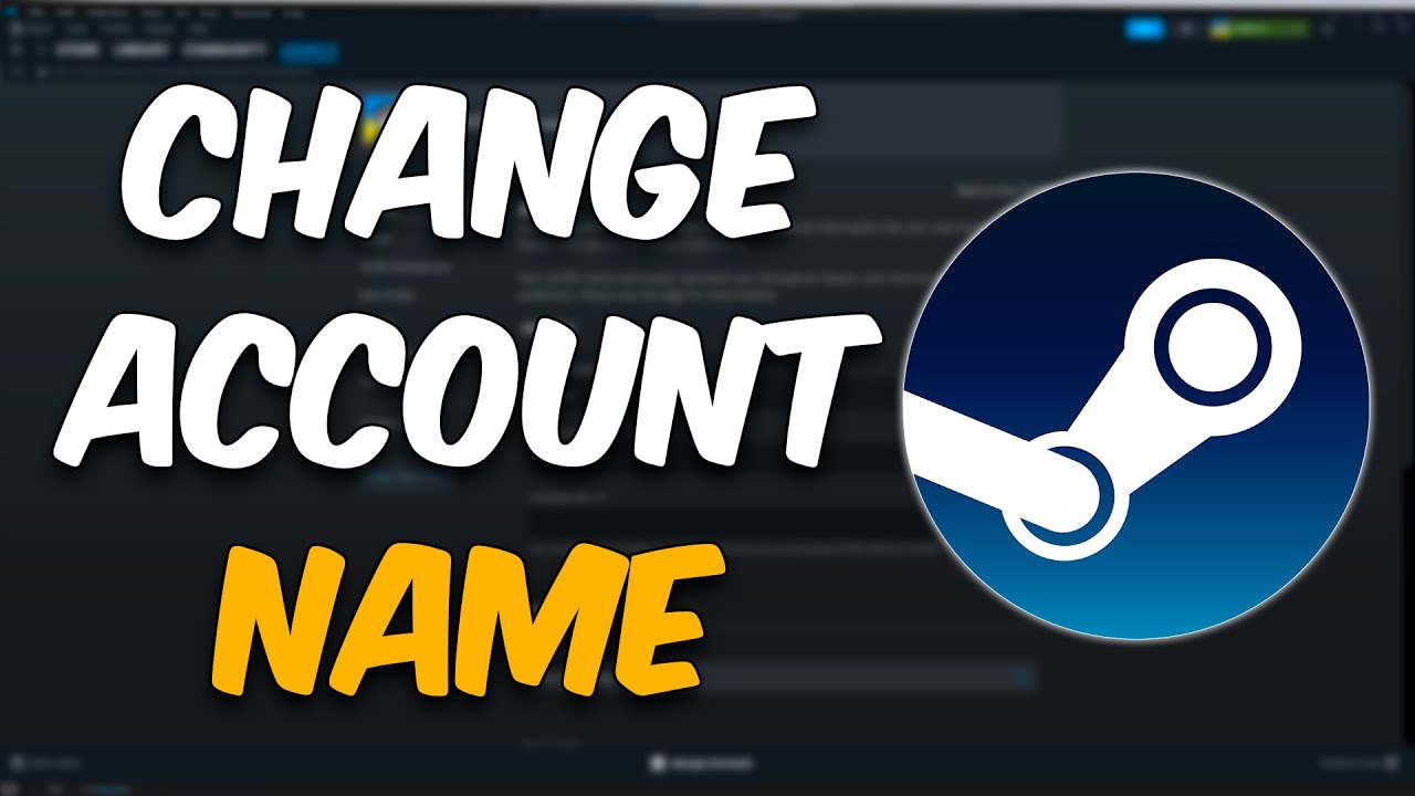 How to Change Steam Name - 2025 (Tutorial) - YouTube
