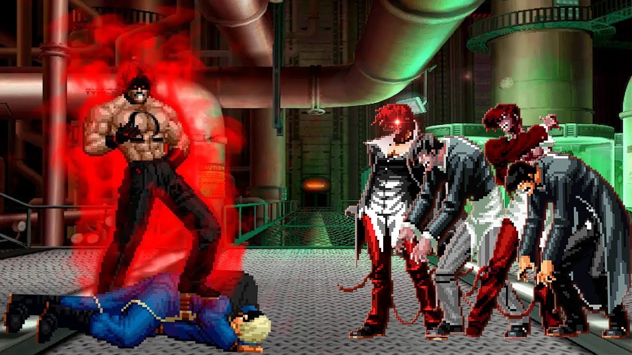 [KOF Mugen] Sasin Neo vs Orochi Iori Team - YouTube