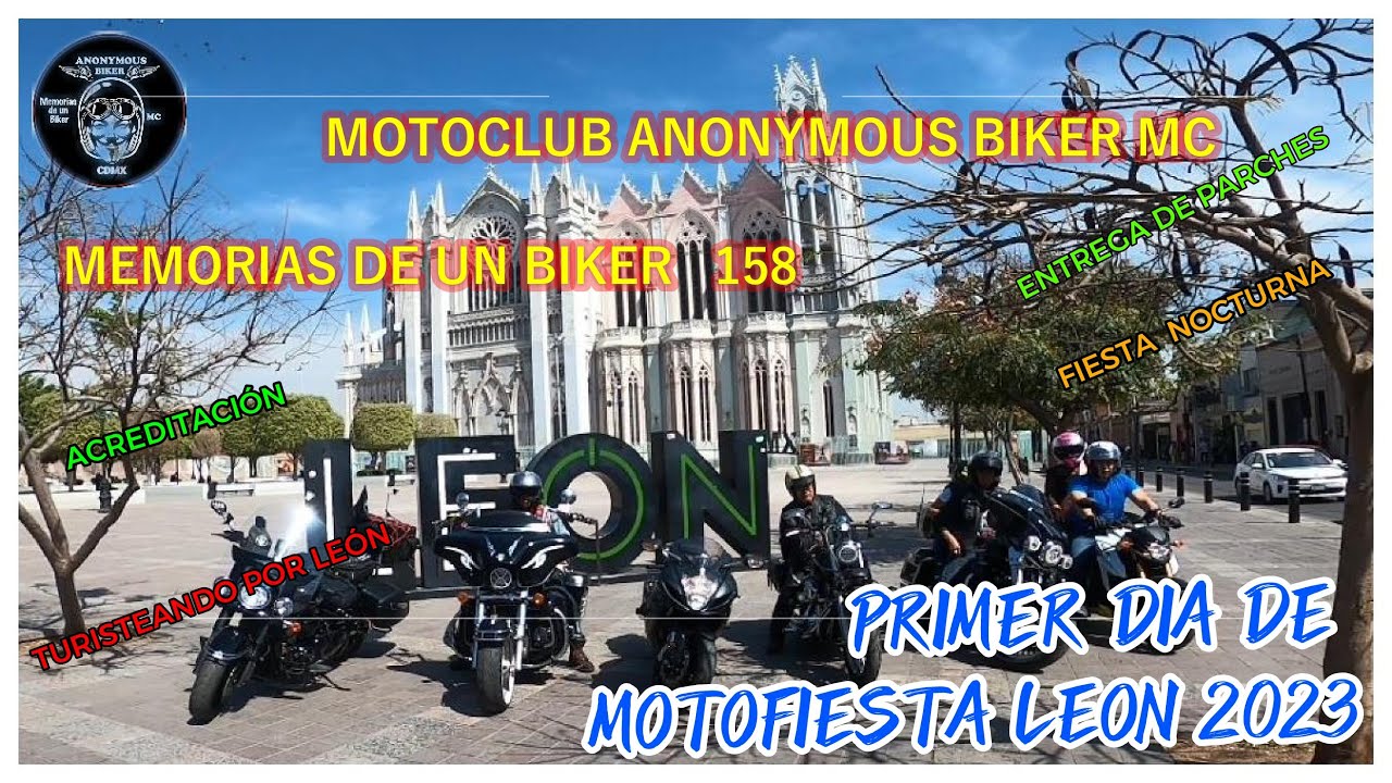 Primer día de Motofiesta León 2023- MEMORIAS DE UN BIKER 158 - YouTube
