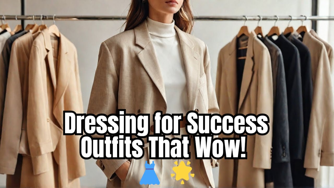 Dressing for Success: Outfits That Wow! 👗🌟 - YouTube