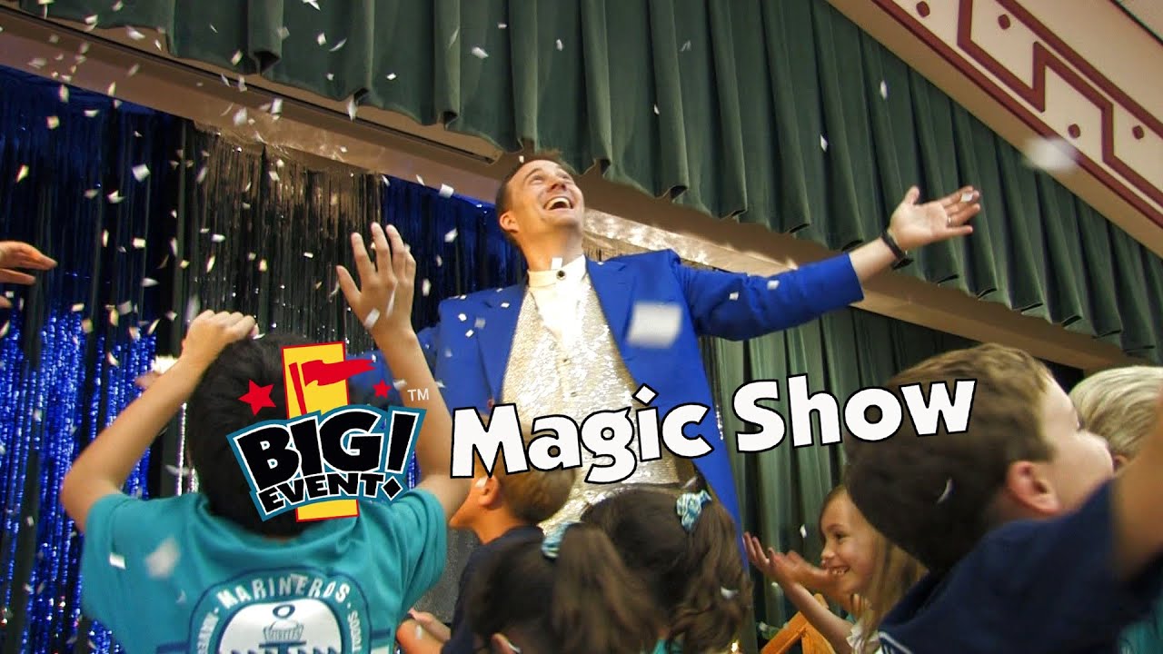 Big Event Magic Show | Best School Fundraising Incentive Idea - YouTube