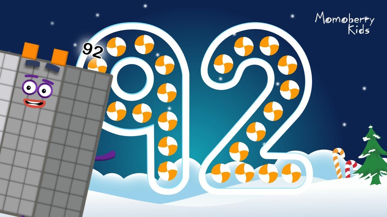 Numberblocks 92 Magic Run Special Christmas - Numberblocks Adventure ...