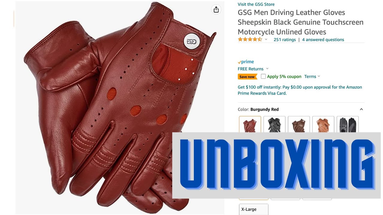 How to Measure Your Glove Size | Driving Motorcycle Gloves Unboxing GSG ...