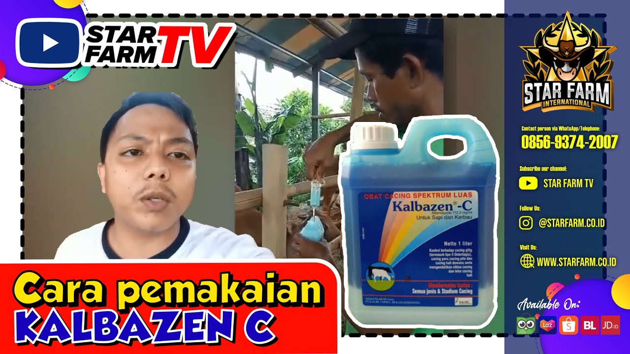 CARA PEMAKAIAN KALBAZEN C - YouTube