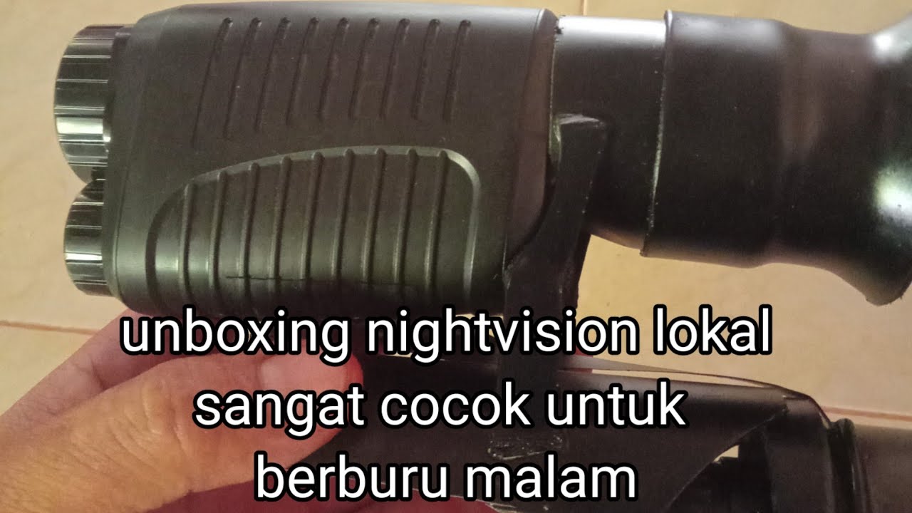 Unboxing nv dari one shot sidarjo#alat berburu malam#nexvision - YouTube