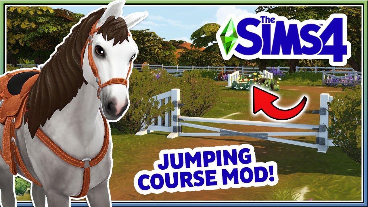 Make FUNCTIONAL Horse Jumping Courses with LittleMsSam's Newest Sims 4 ...