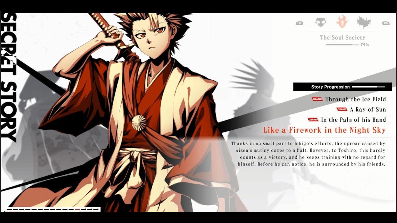 Secret Story Part 59 - Like a Firework in the Night Sky - Bleach ...