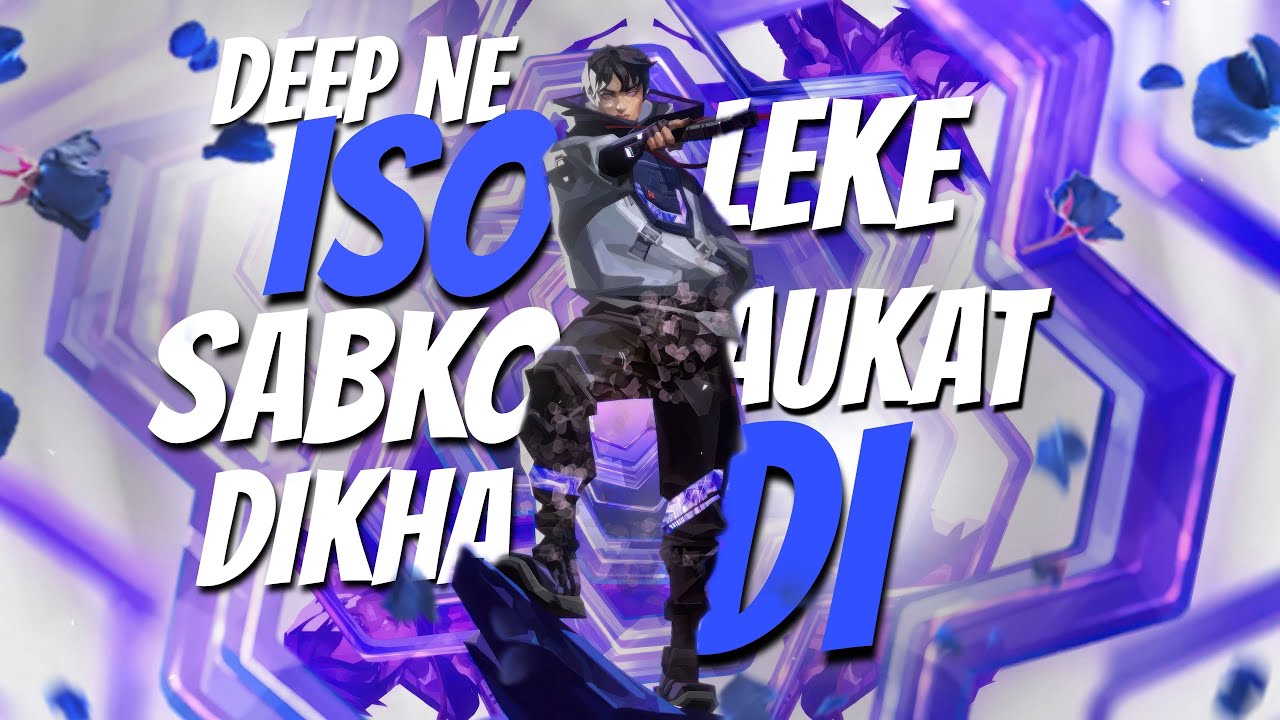 ISO Live Gameplay 😎 #valorant #valorantlive #valorantindia - YouTube