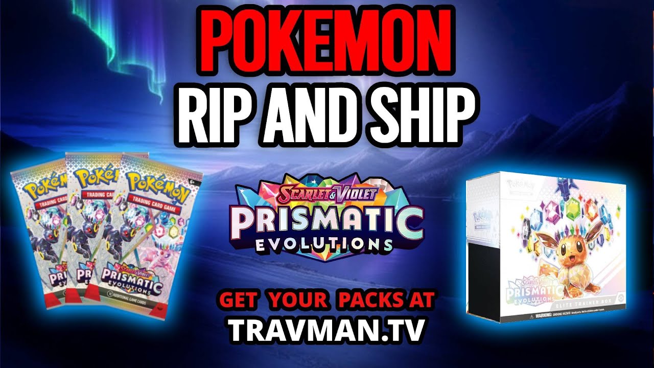 Pokemon Rip N' Ship. Prismatic in stock today!! New Sets! #pokemon # ...