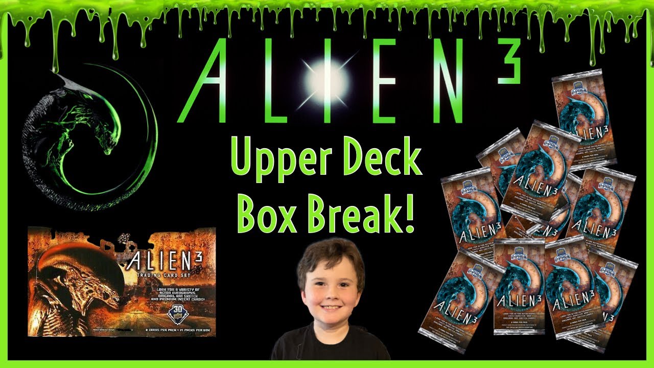 Upper Deck Alien 3 Movie Hobby Box Break Pack Opening! Autographs Or ...