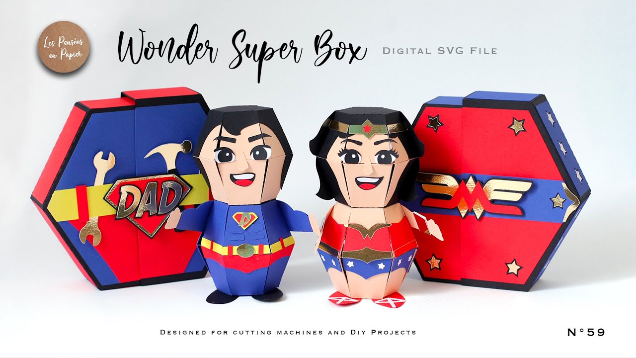 SVG PROJECT SUPER WONDER BOX | ASSEMBLY TUTORIAL | LPP | N59 - YouTube