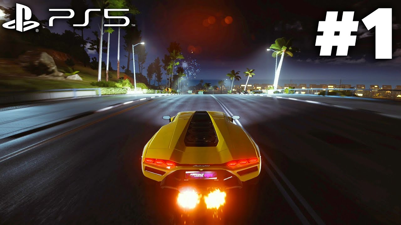 ASPHALT LEGENDS UNITE on PS5 - YouTube