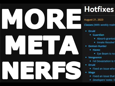 23.8. HOTFIXES (Dragonflight) - YouTube