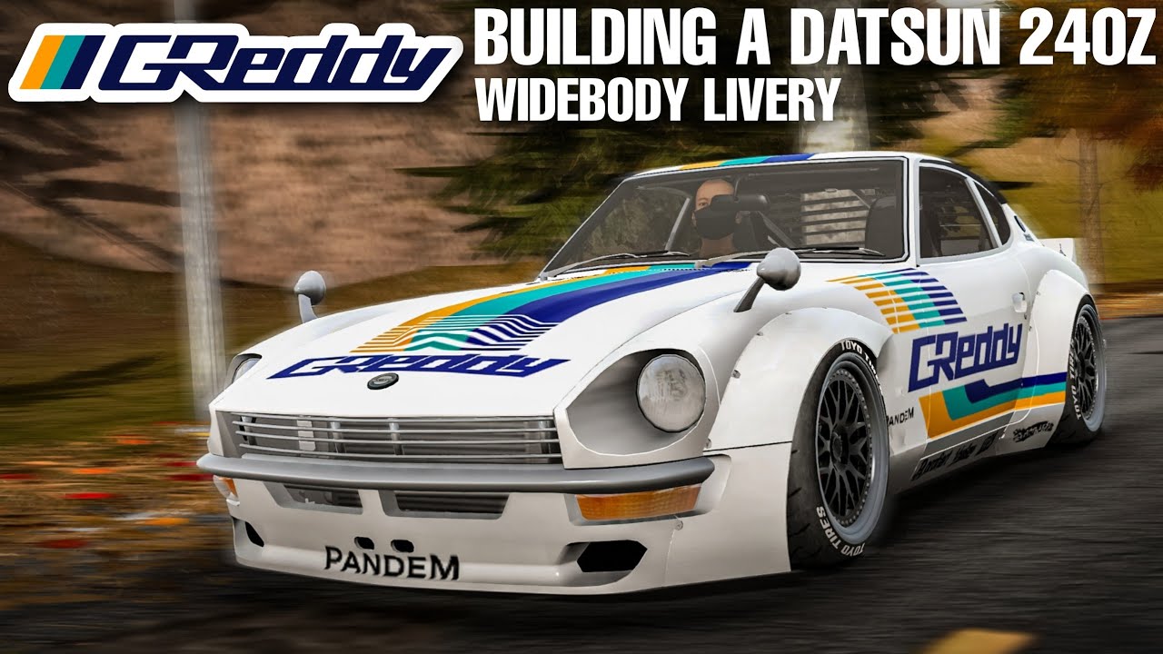 Building A GReddy Datsun 240Z Widebody Livery | Car Parking Multiplayer ...