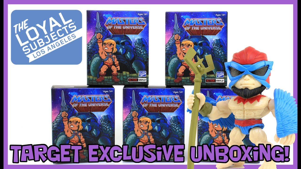 Masters of the Universe Target Exclusive Loyal Subjects Action Vinyls ...