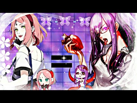 Team 7 + Hinata and Ino React to Sakura as Rize Kamishiro°•°[🇧🇷 🇺🇸 ...