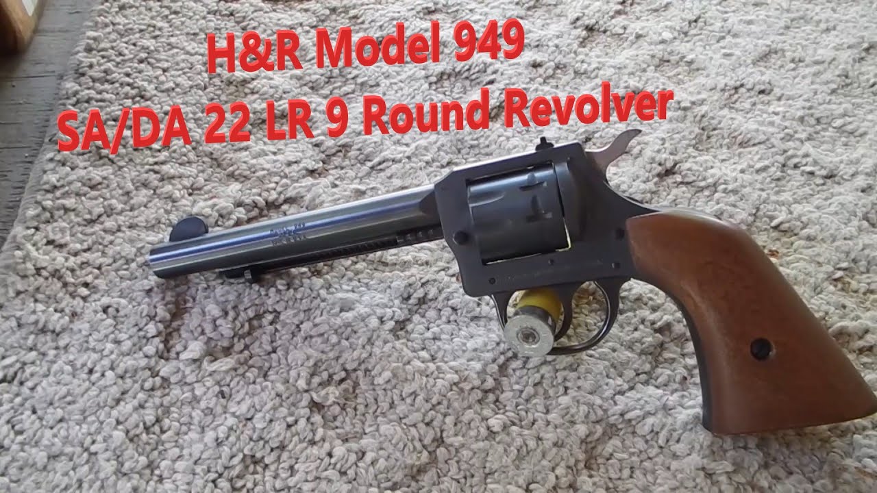 H&R 22lr Revolver Model 949 - YouTube