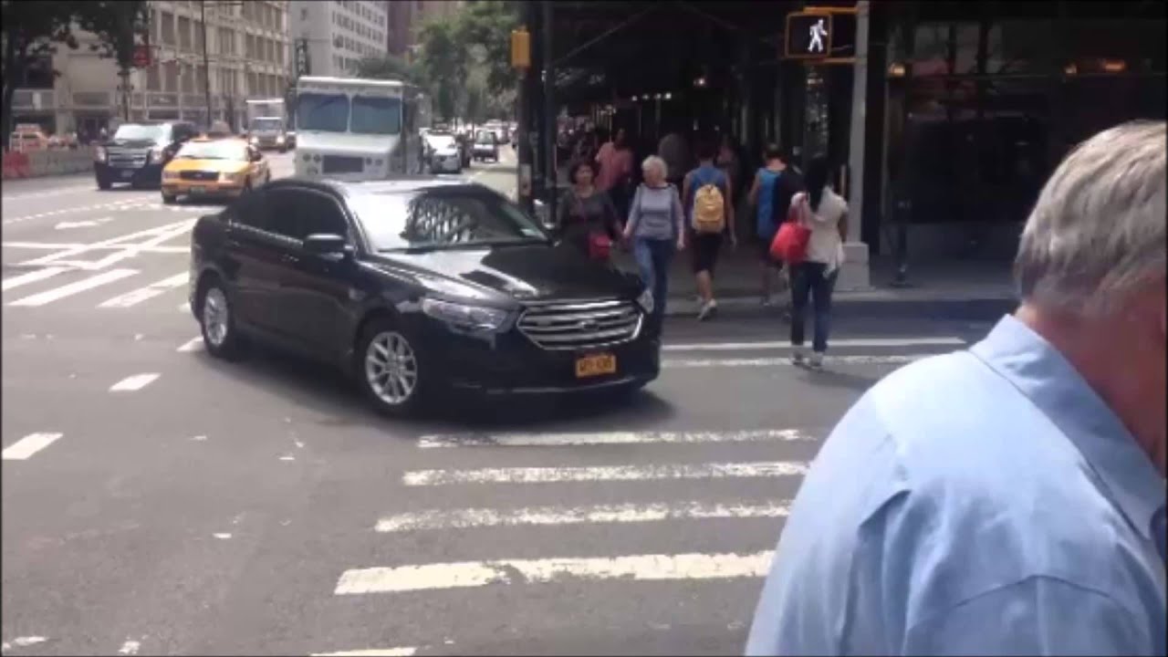 "NYPD" Brand New Unmarked "Ford Taurus" "Police Interceptor" Driving On ...