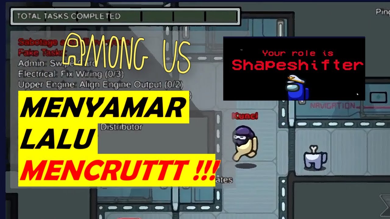 MENYAMAR DAN MEMFITNAH ADALAH KEAHILANKU - Among Us Indonesia #amongus ...