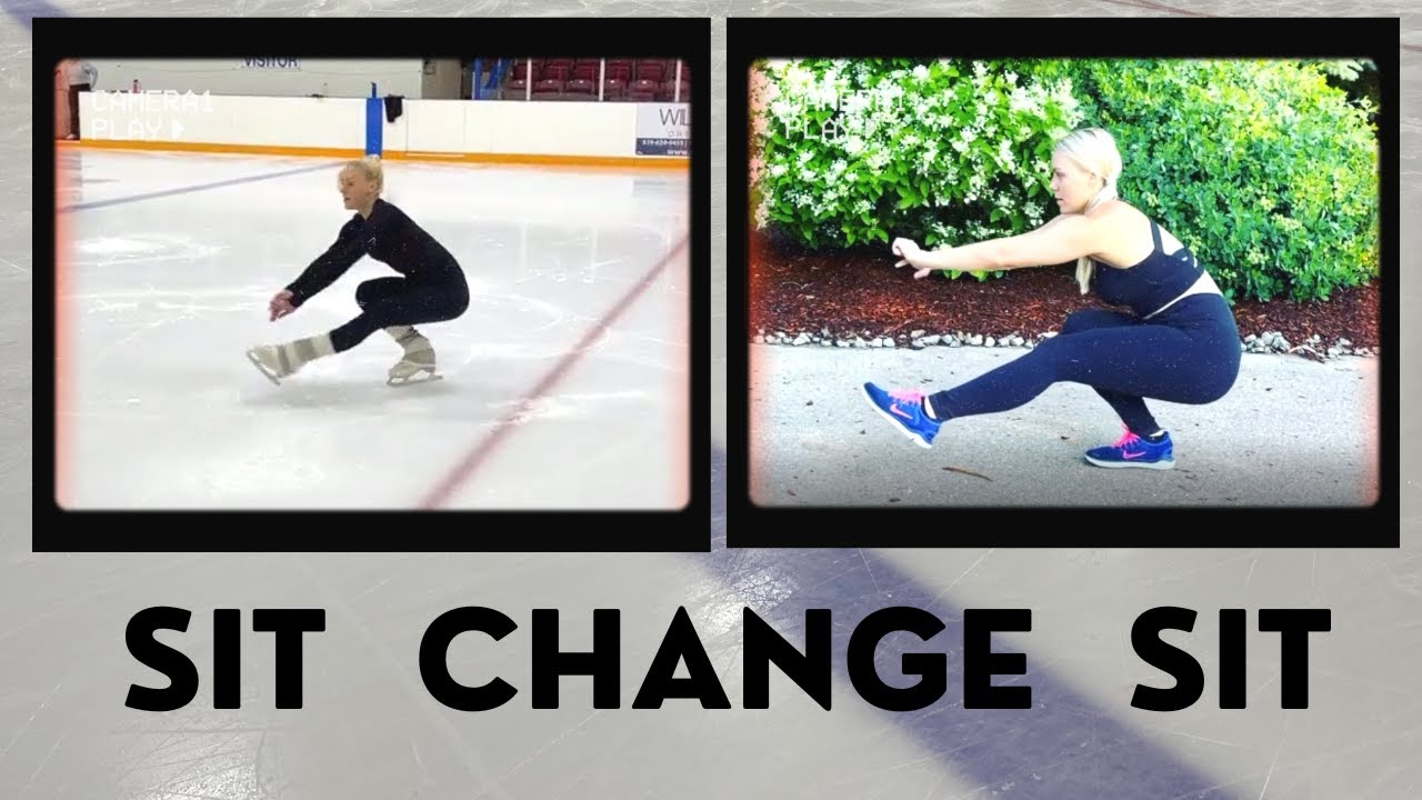 Sit Change Sit Spin On Ice and Off Ice Exercises | FLEXAFIT - YouTube