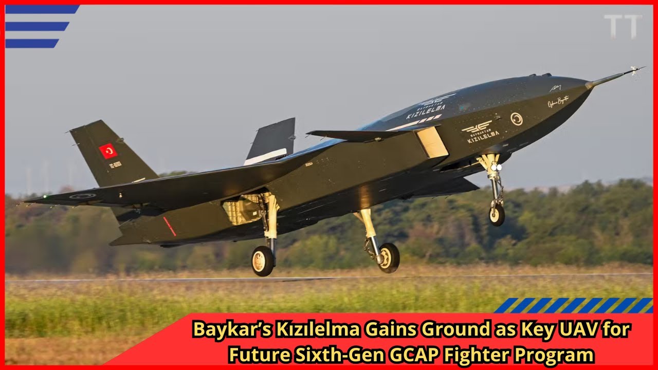 Baykar’s Kızılelma Gains Ground as Key UAV for Future Sixth Gen GCAP Fighter Program - YouTube