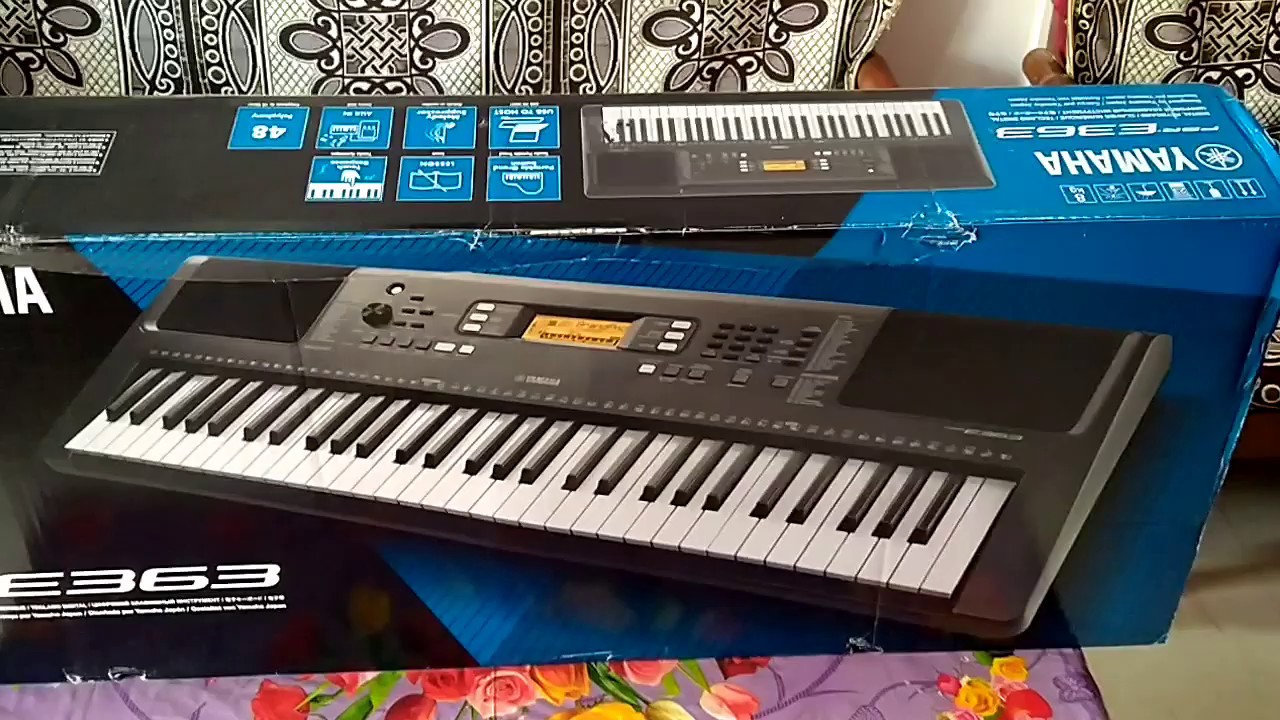 Yamaha psr e363 keyboard unboxing and review।। Melody Kingdom of Akshat ...