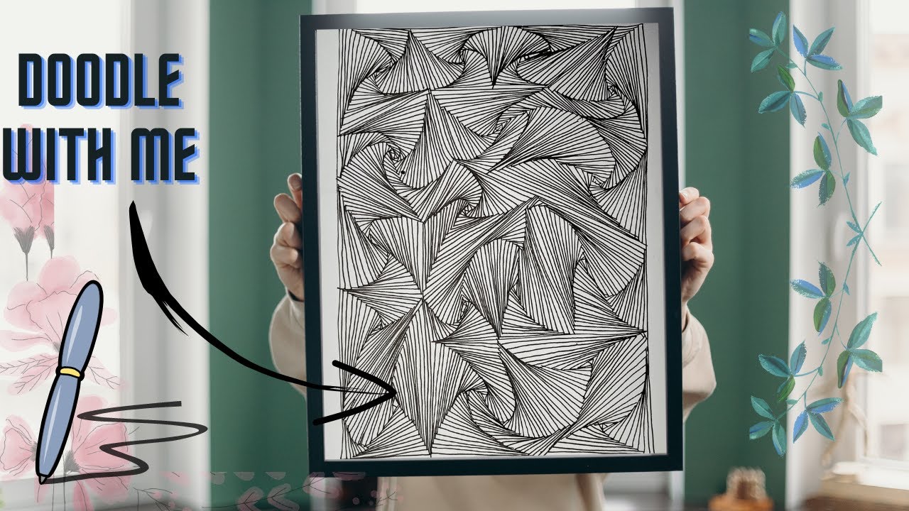 Lets kill boring time | Easy doodle art | meditation art @artsy fartsy ...