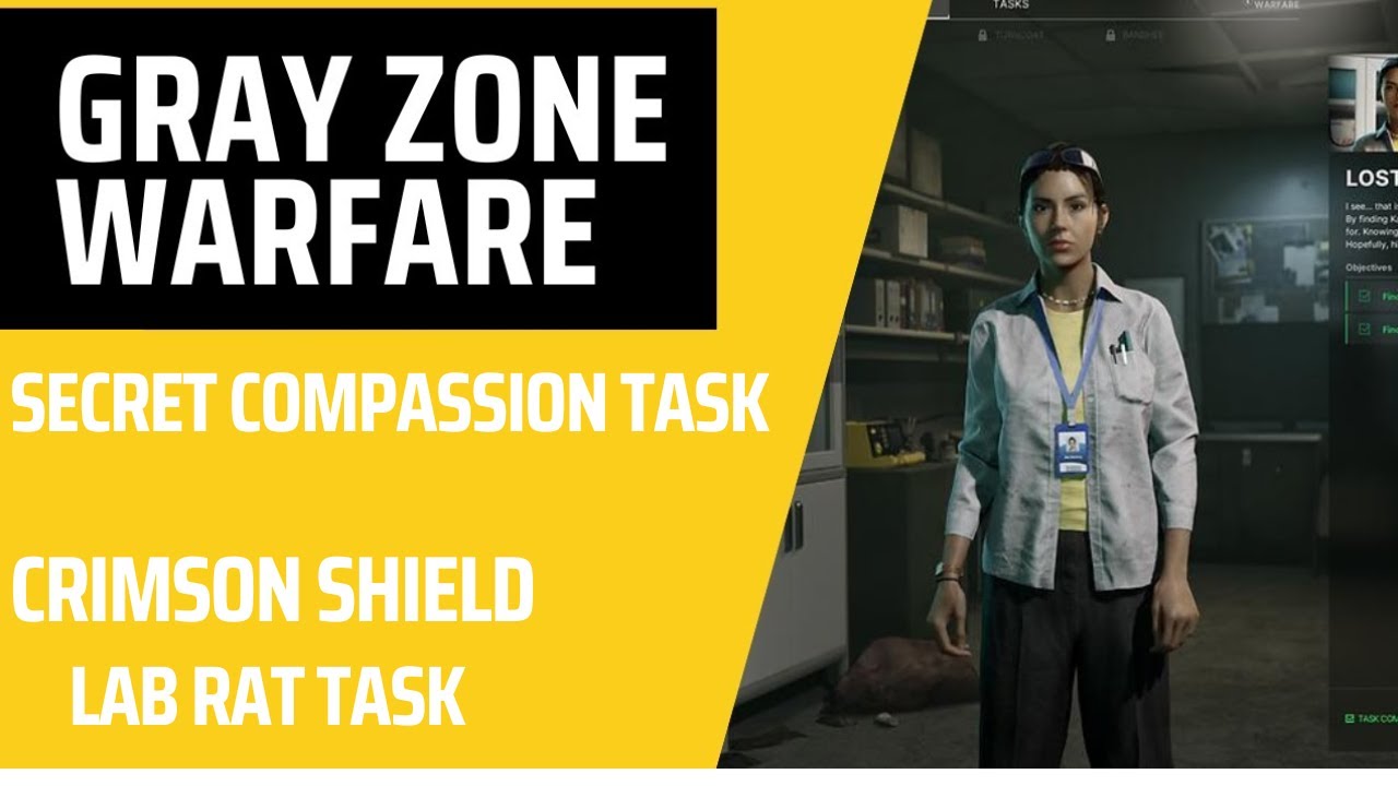 Gray Zone Warfare | Secret Compassion | Crimson Shield | - YouTube