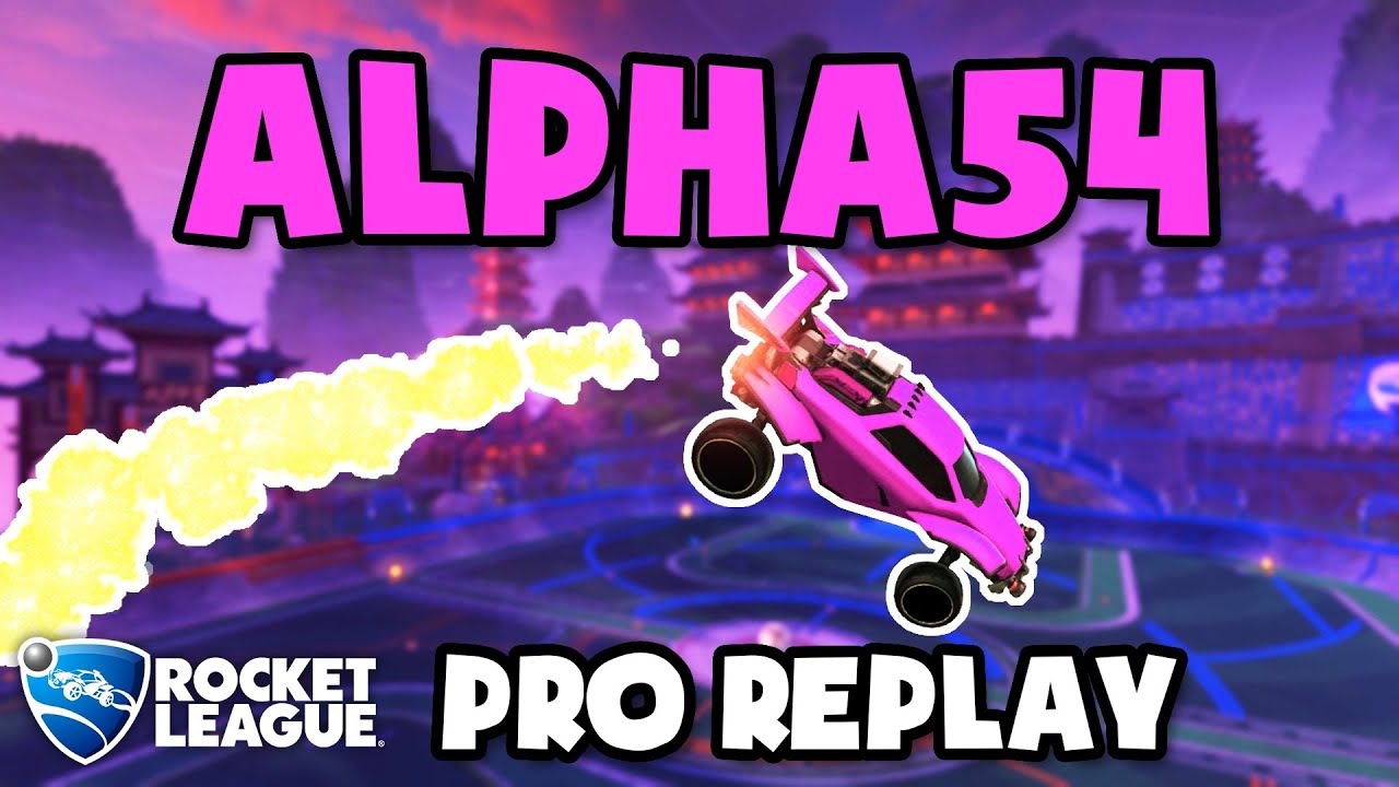 Alpha54 Pro Ranked 2v2 #87 - Rocket League Replays - YouTube
