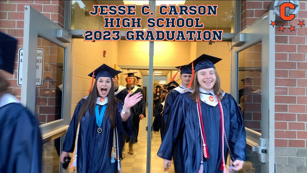 Carson 2023 Graduate Procession - YouTube