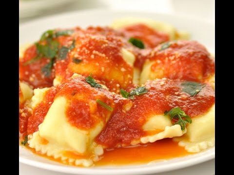 Raviole u sosu Recept - YouTube