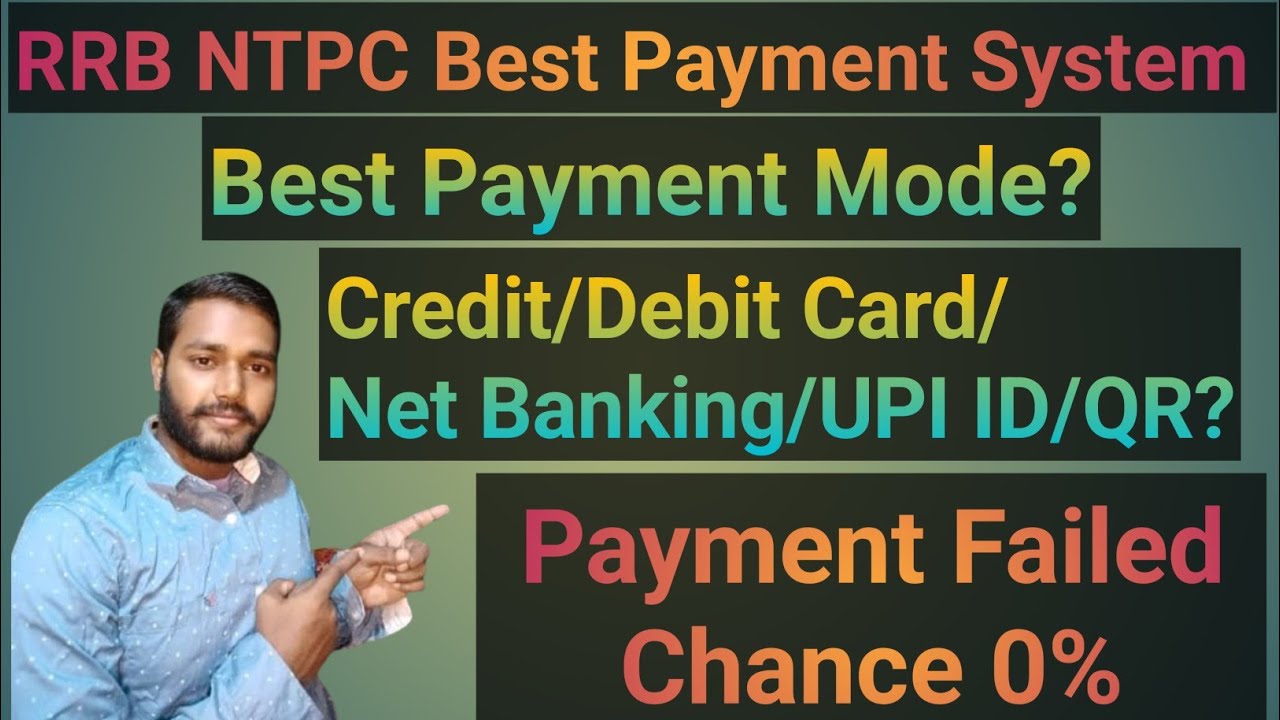 RRB NTPC PAYMENT PROCESS//PAYMENT FAILED Q HOTA HAI #ntpc # ...