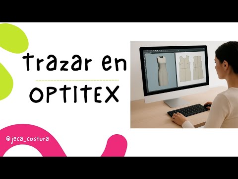 COMO TRAZAR EN OPTITEX- MARKER - YouTube