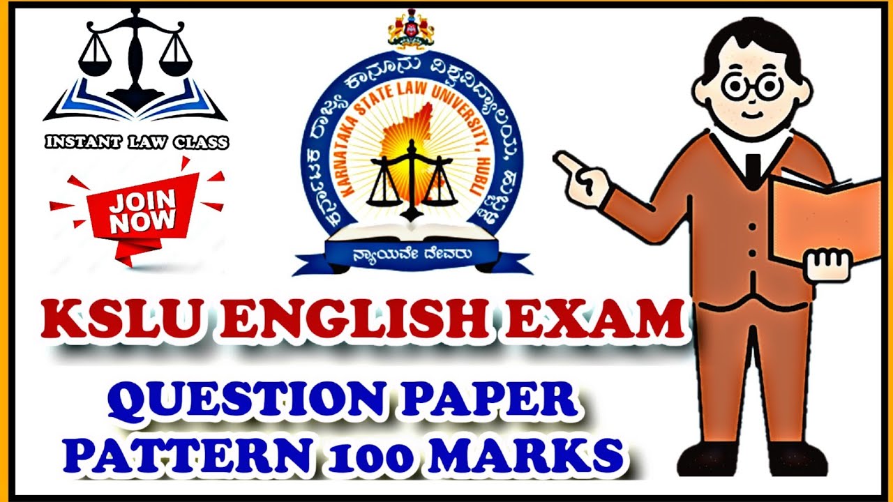 ENGLISH SUBJECT 100 MARKS 3 yrs QP PATTERN KSLU 2024-25 | QUESTION ...