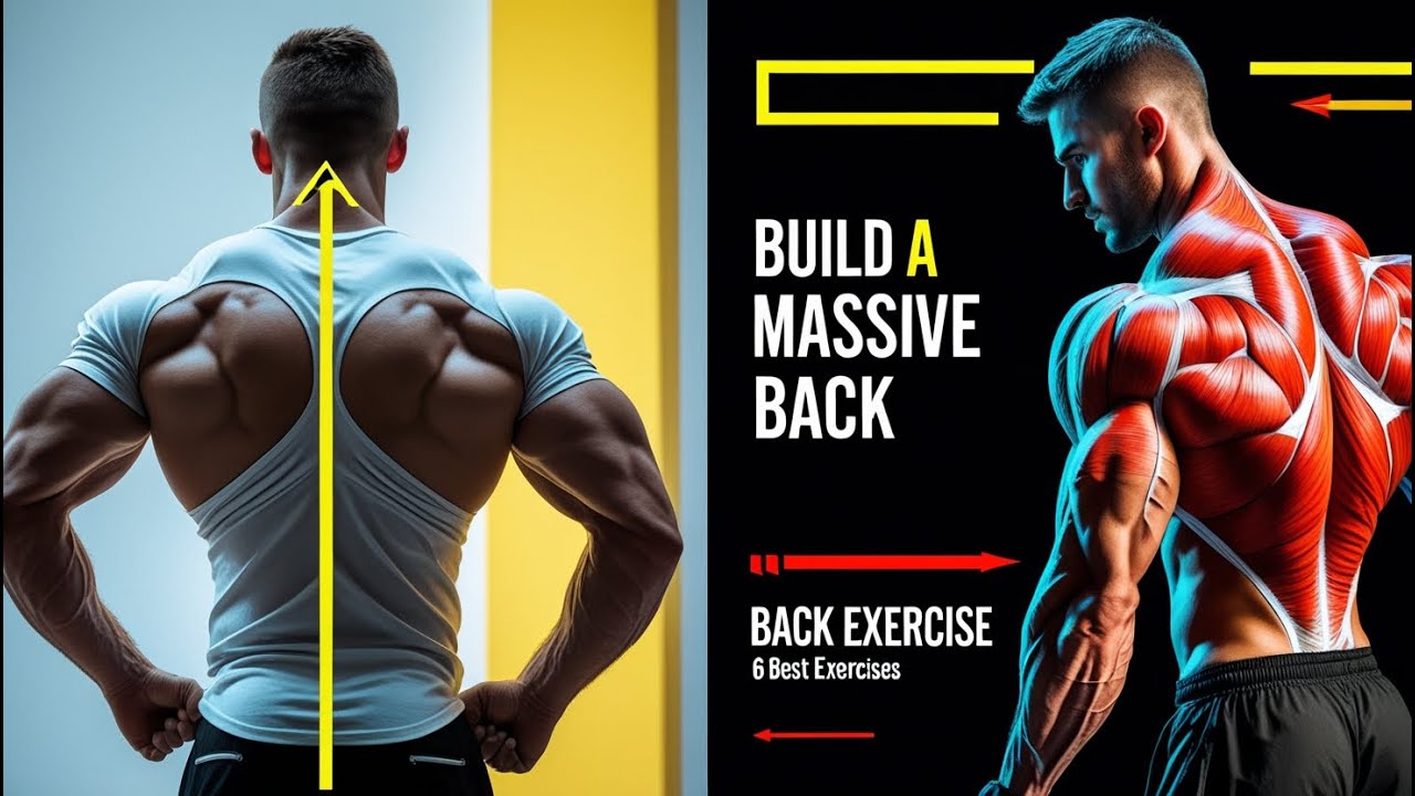 6 Killer Exercises to Grow Your Back Muscles Fast - YouTube