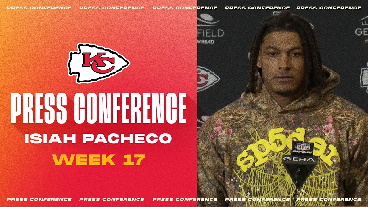 Isiah Pacheco: “You could just feel the intensity” | Week 17 Press ...